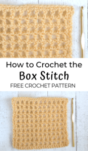 How to Crochet the Box Stitch