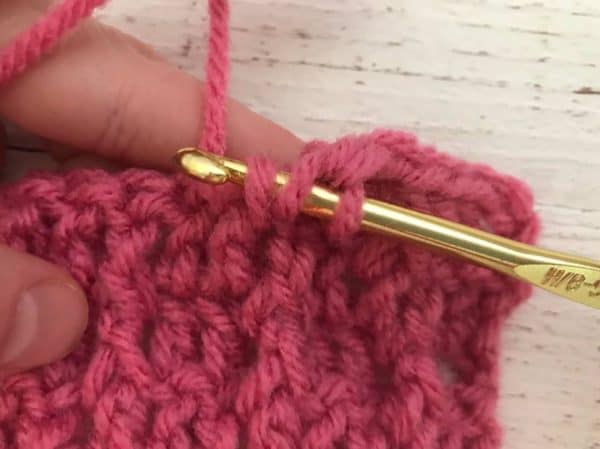 How to Crochet the Diagonal Post Stitch—Free Crochet Pattern