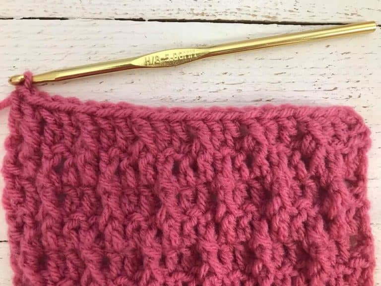 How to Crochet the Diagonal Post Stitch—Free Crochet Pattern