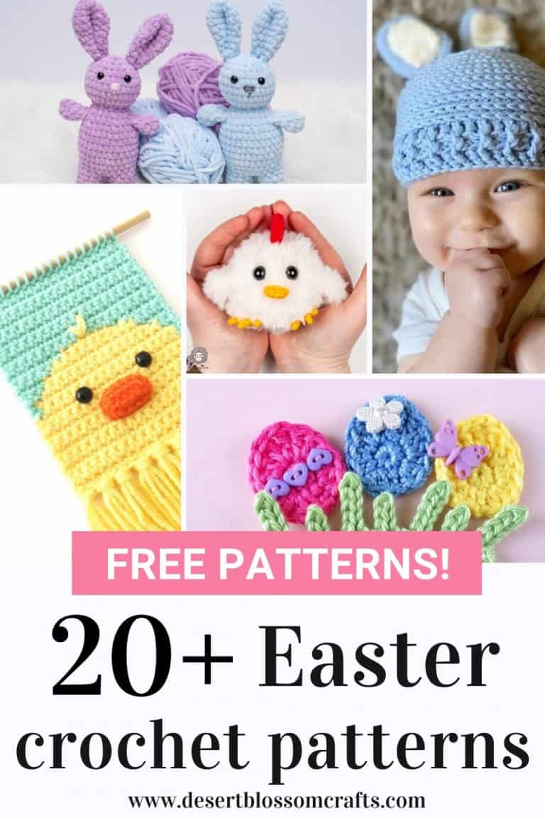 20+ Free Easter Crochet Patterns - Eggs, Bunnies, and More!