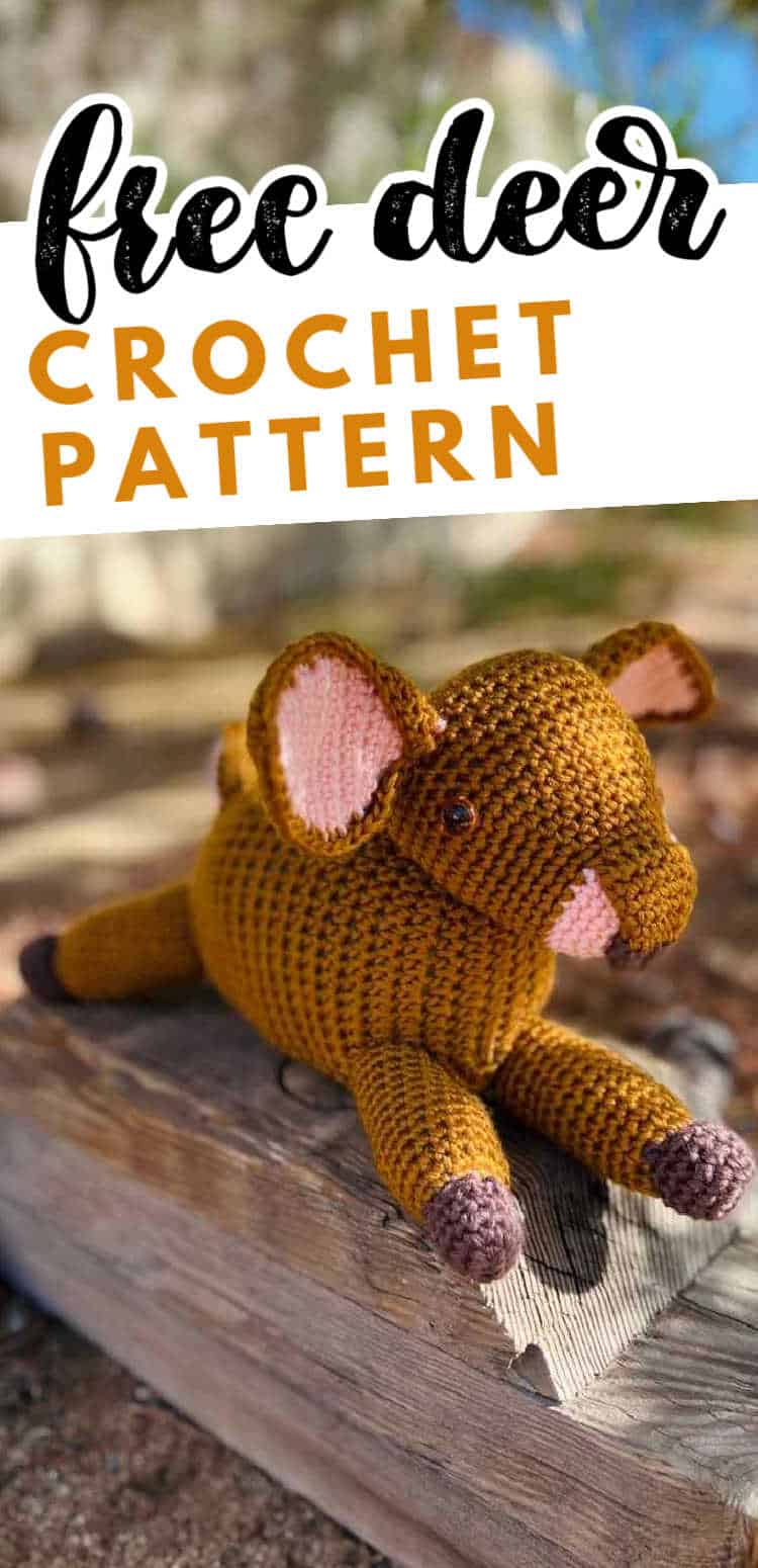 Dolly the Amigurumi Deer Crochet Pattern (Free)