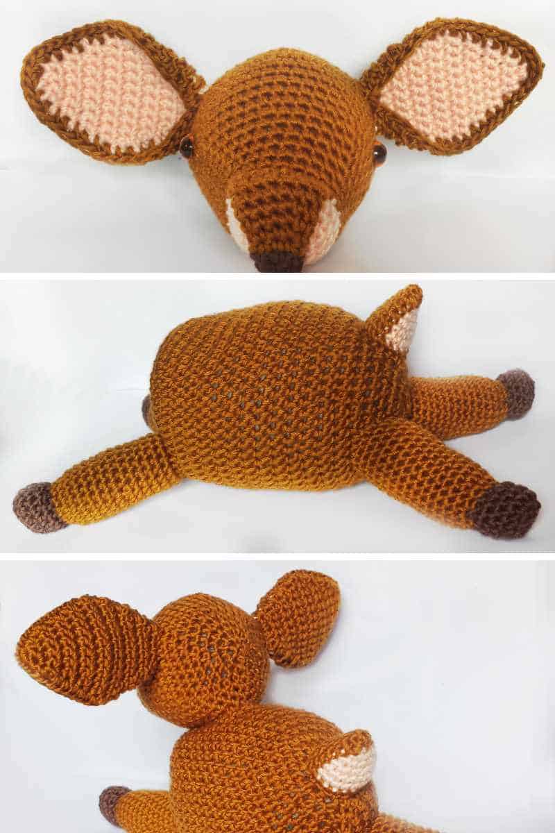 Dolly the Amigurumi Deer Crochet Pattern (Free)